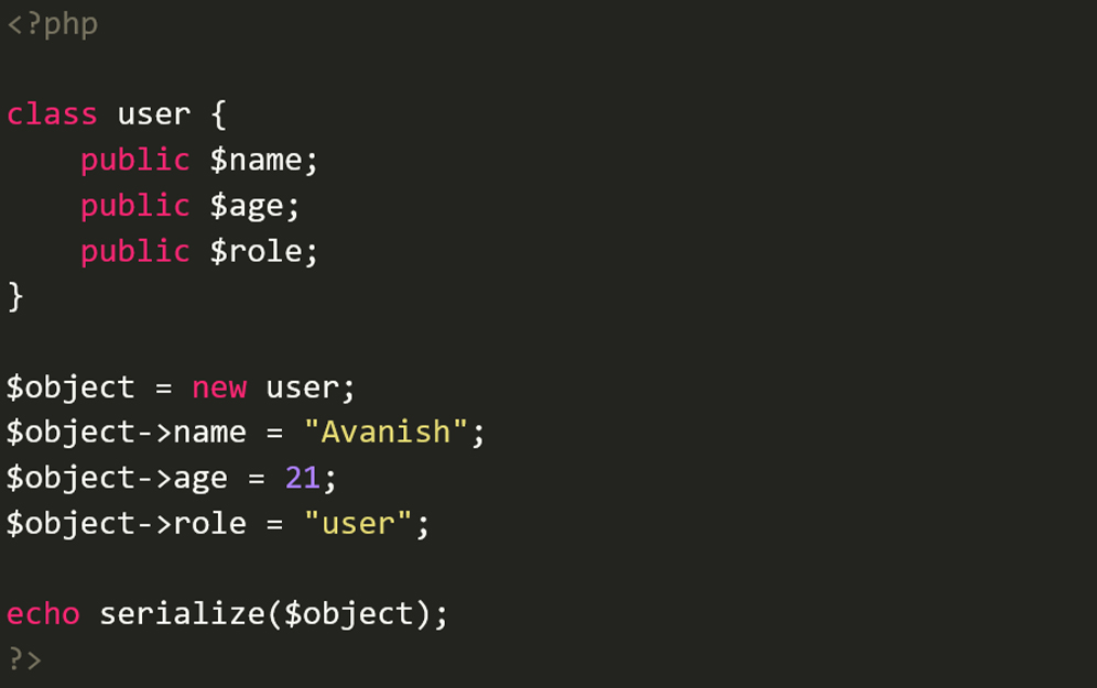 Understanding Insecure Deserialization Understanding Insecure Deserialization